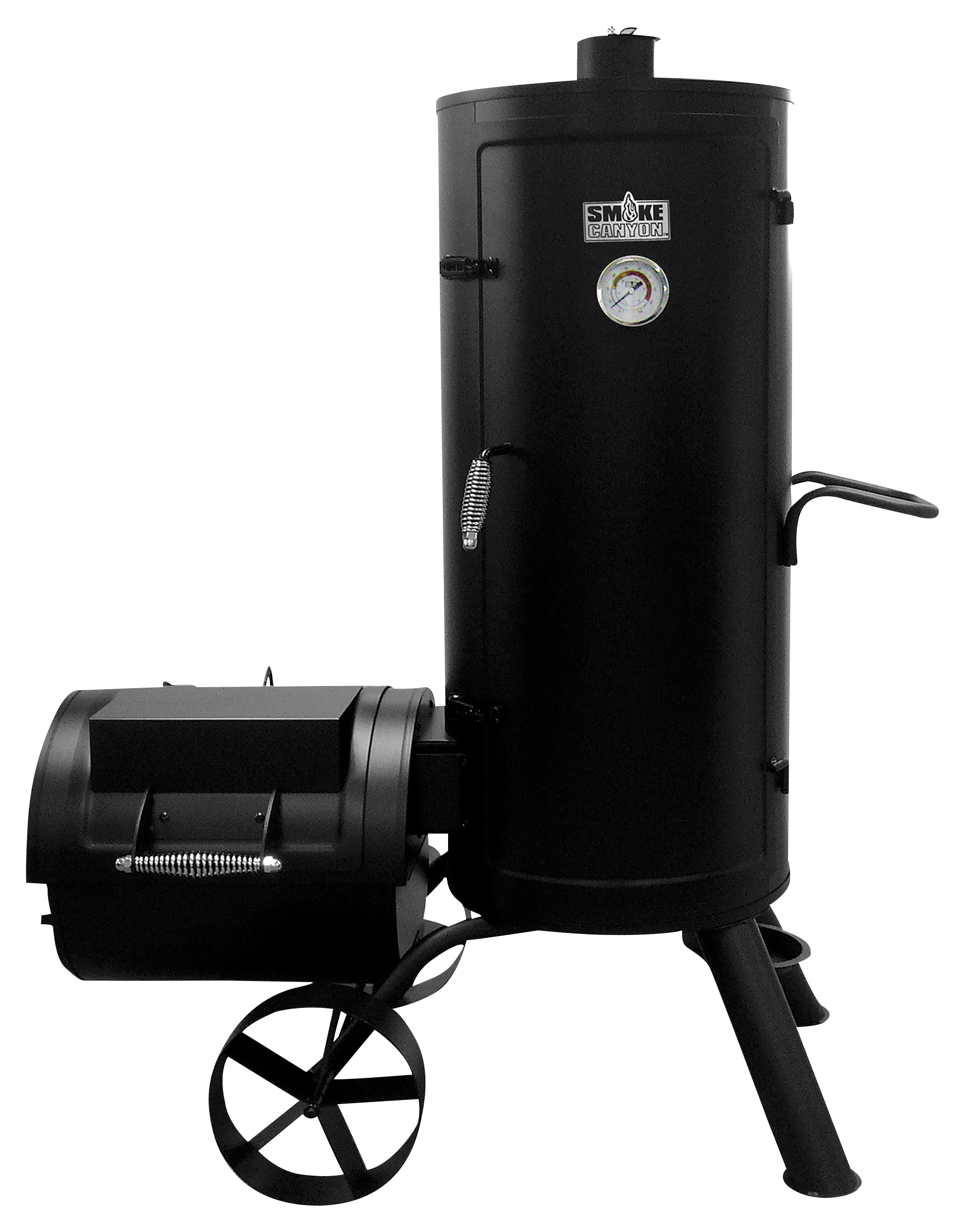 Smoke Canyon Vertical Smoker with Offset Firebox | Bass Pro Shops